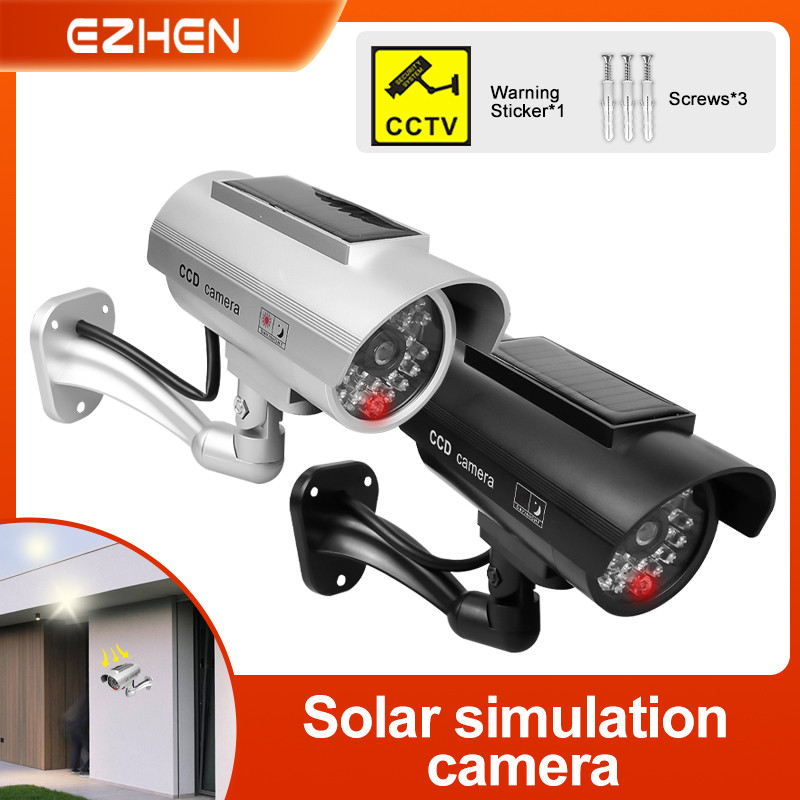 Jual Simulation Solar Camera Fake Camera Outdoor CCTV Surveillance ...
