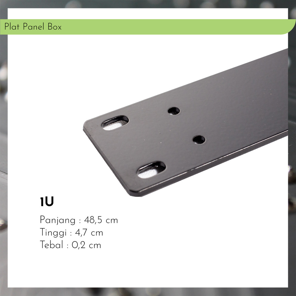 Jual Panel Depan Box Power 1U 1 U Polos Tanpa Lubang Tanpa Sablon | Shopee Indonesia