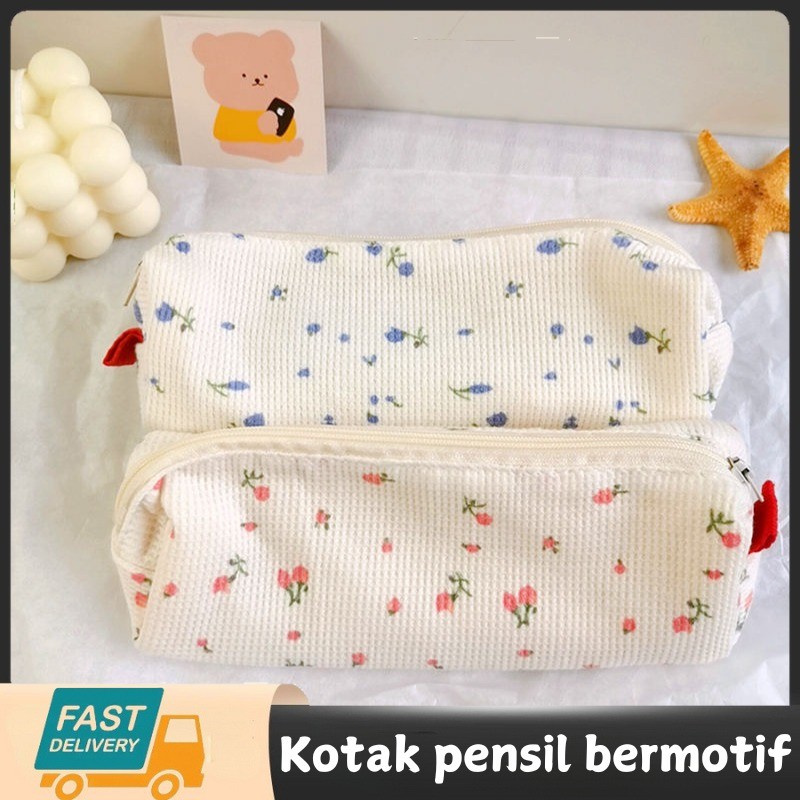 Jual Kotak Pensil Imut Tempat Pensil Motif Bunga Kotak Pensil Bunga ...