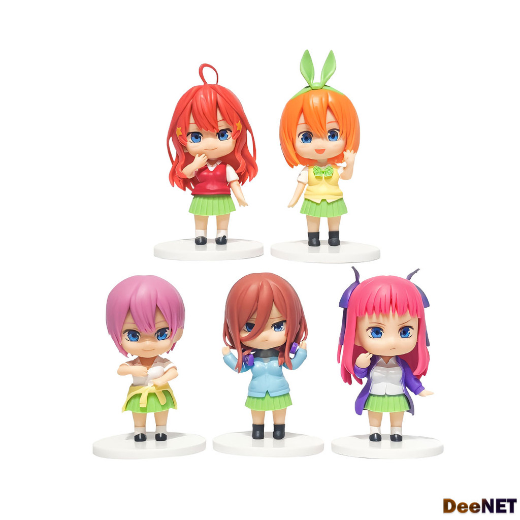 Jual Set The Quintessential Quintuplets Chibi Version 9cm Action Figure ...