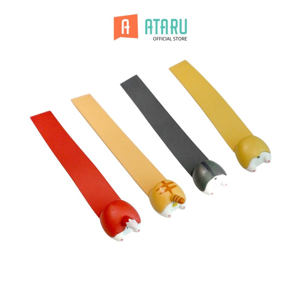 Jual Ataru Pembatas Buku Animal Tail 14.5X2 cm Random Bookmark Penanda ...