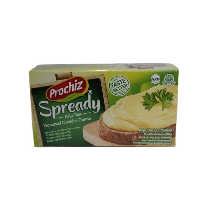 Jual PROCHIZ SPREADY CHEESE 160GR | Shopee Indonesia