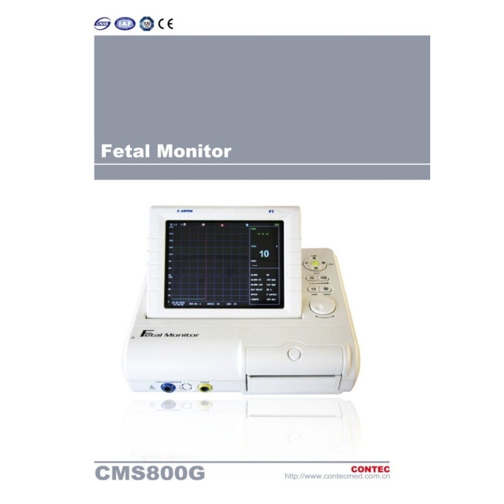 Jual CONTEC CMS800G Fetal Monitor FHR TOCO Fetal Movement from CONTEC ...