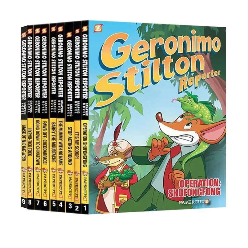 Jual Geronimo Stilton Reporter Graphic Novels Picture Storybook Kids ...