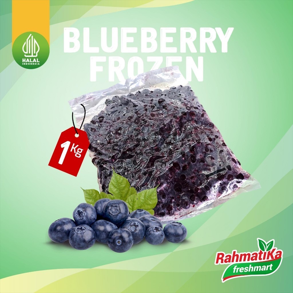 Jual Buah Blueberry / Blueberries Frozen 1 Kg | Shopee Indonesia