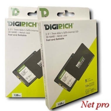 Jual SSD Merk DIGI RICH 128GB SLIM 2.5 Inch / 7mm 6.0Gb/s SATA 3 -NP ...