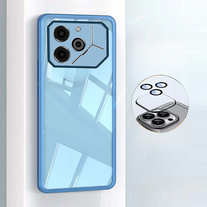 Jual Phone Case for Tecno Pova6 Pro Pova 7 Back Cover Camera Protection Classic Borderless ...