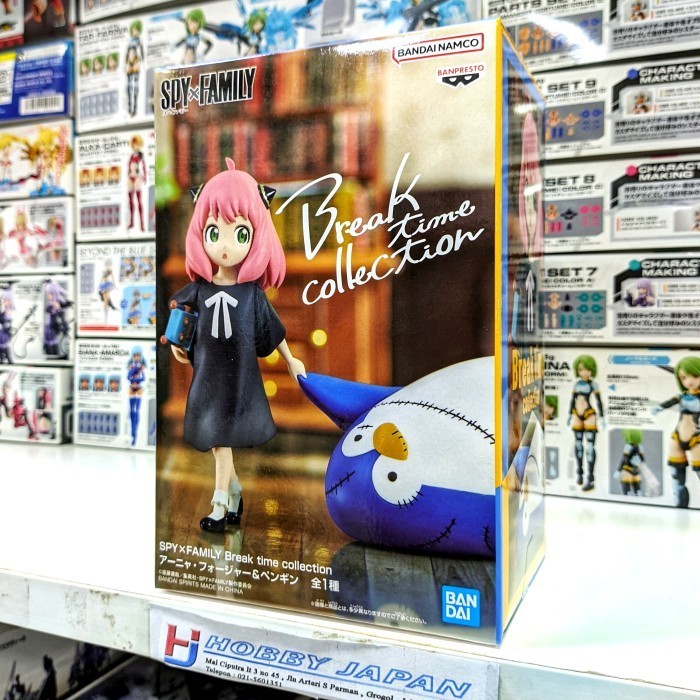 Jual Break Time Collection Spy X Family - Anya Forger & Penguin Figure ...