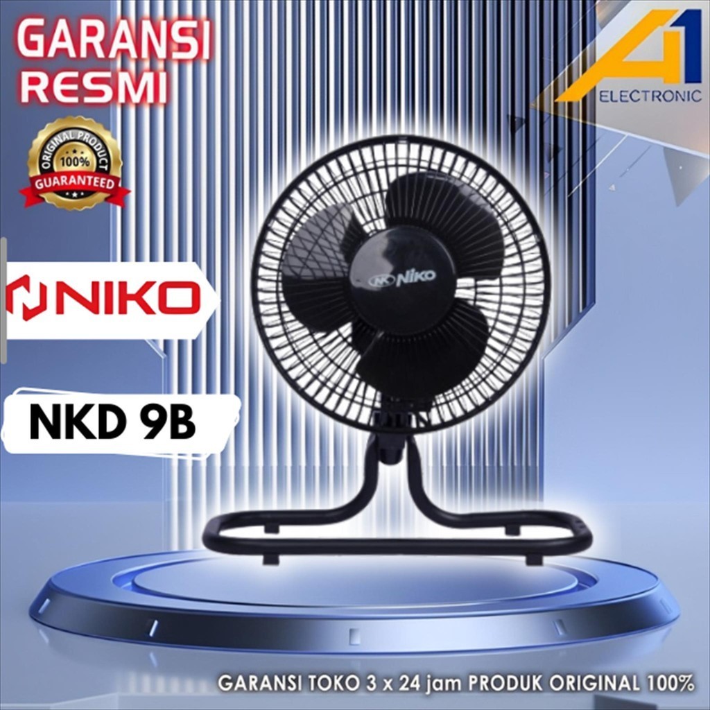 Jual NIKO Kipas Angin Meja NKD 9B / NKD9B / NKD 9 B , Desk Fan 9 Inch ...