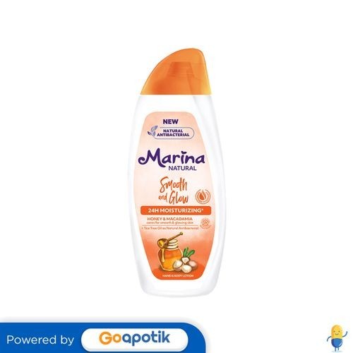 Jual Marina Hand Body Lotion Smooth & Glow 100 Ml Botol | Shopee Indonesia