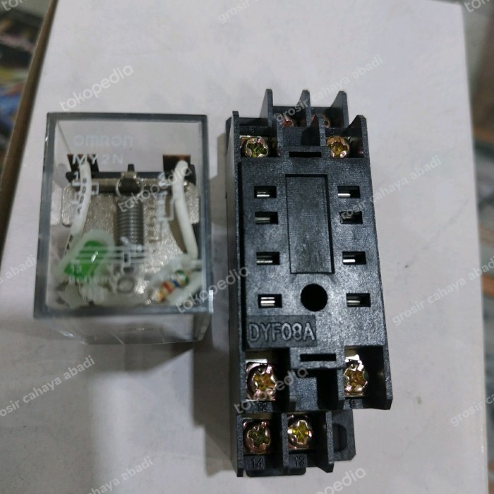 Jual Relay Omron My2/My2n 12vdc 8 kaki+socket -Vv45 | Shopee Indonesia