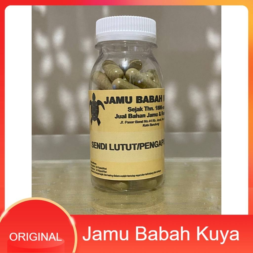Jual Jamu Babah Kuya - Sendi Pengapuran Herbal (50 kapsul) | Shopee ...