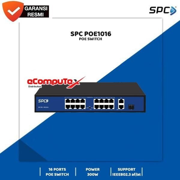Jual SPC POE - POE1016 - 10/10M 16 PORTS WIFI | Shopee Indonesia