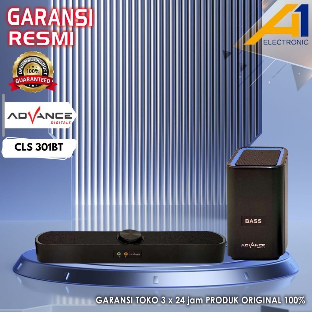Jual ADVANCE Speaker Komputer CLS 301BT / CLS301BT With Subwoofer Bass bluetooth | Shopee Indonesia