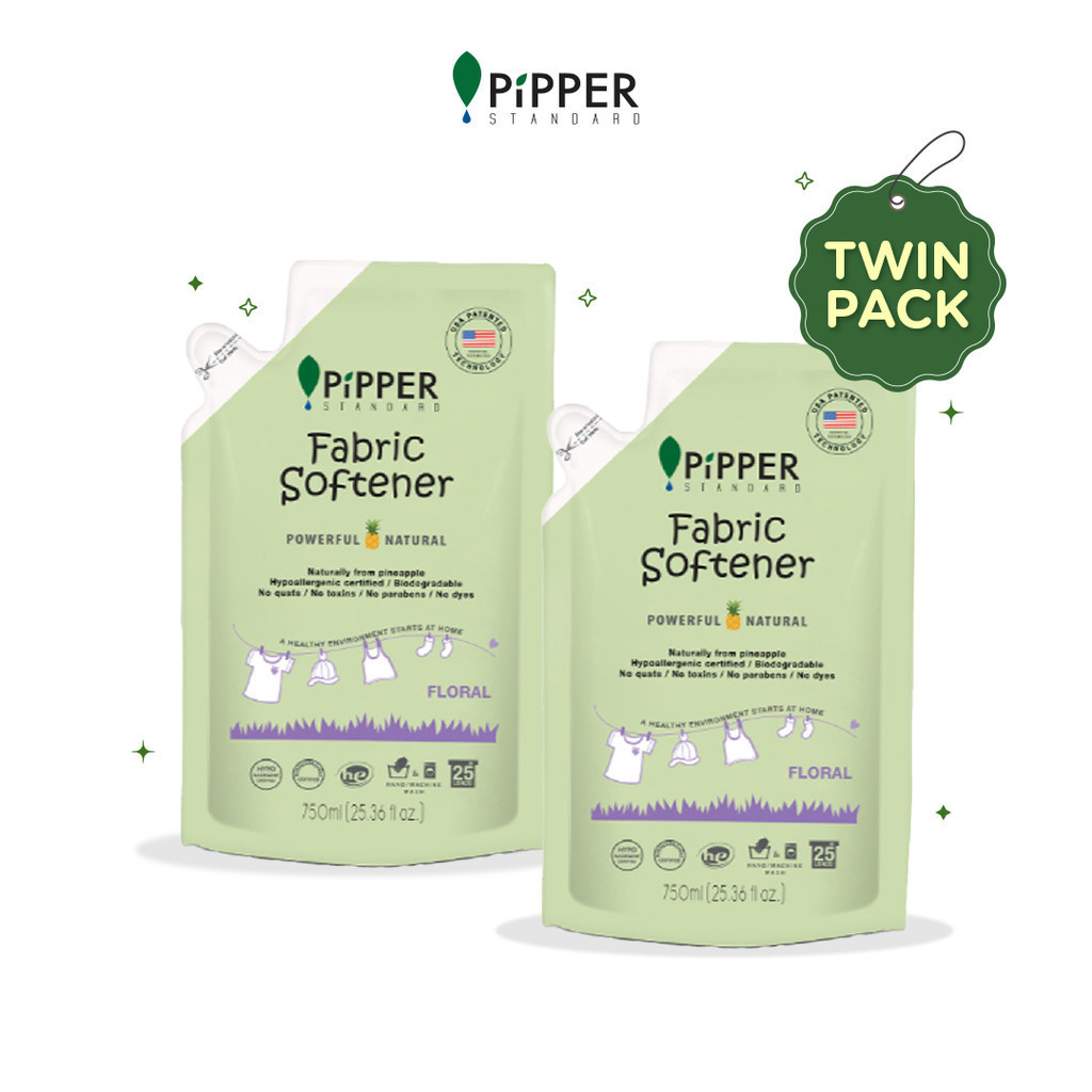 Jual PiPPER Fabric Softener Floral Scent Twin Pack 2x 750 ml Refill ...