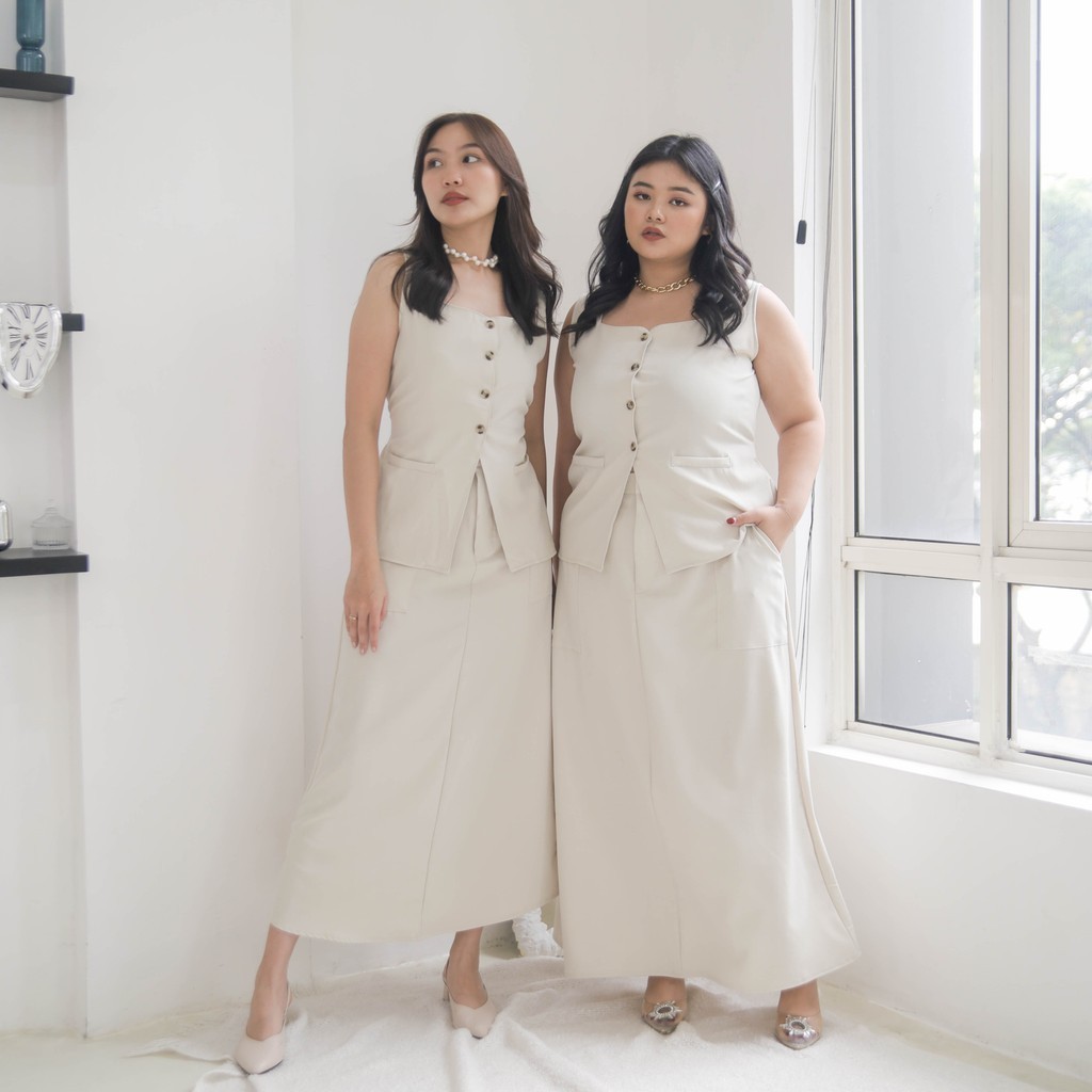 Jual FLOWNELSS - Gaze | Vest or Skirt | Tersedia Big Size dan Jumbo ...