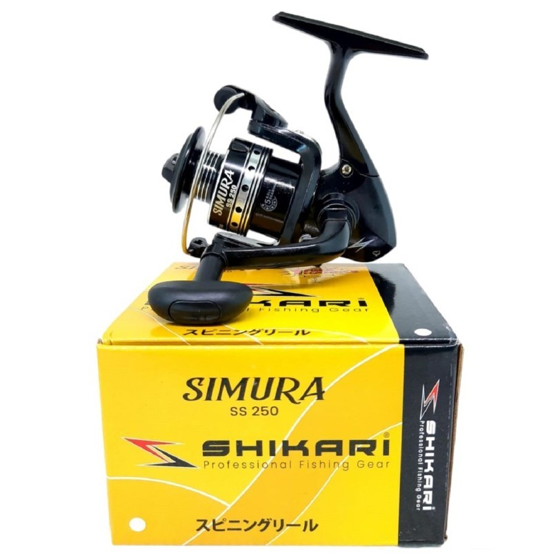 Jual Reel Pancing METAL SHIKARI SIMURA SS250 5BB Free Handle Cocok UL ...
