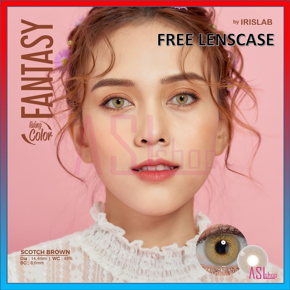 Jual SOFTLENS LIVING COLOR FANTASY NORMAL & MINUS (-0.50 s/d -6.00) BY IRISLAB / Soflens 14.4 mm ...