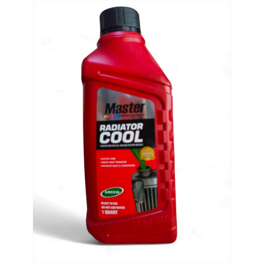 Jual Air Radiator Coolant Master Cool Green Hijau 1 Quart 946ml ...