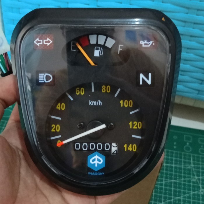 Jual Speedometer KM Kilometer ada logo chung Vespa Pxe Strada, Spartan ...