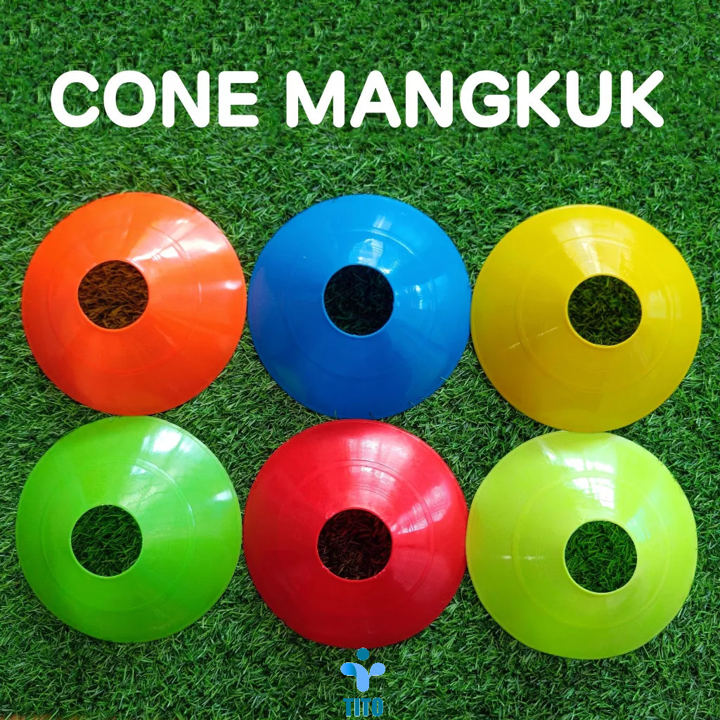 Jual Cone Mangkuk sepak bola kaki futsal latihan kun training sport ...
