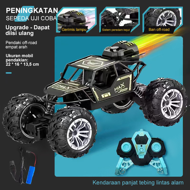 Jual Mobil Remote Control Alloy Off-Road sport Car Mainan RC Mobil Climbing Car 2WD semprot ...