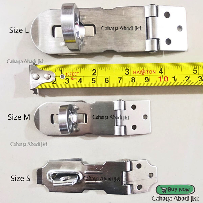 Jual Hasplock / Overpal / Overfall Rumah Gembok Stainless SIZE S ...