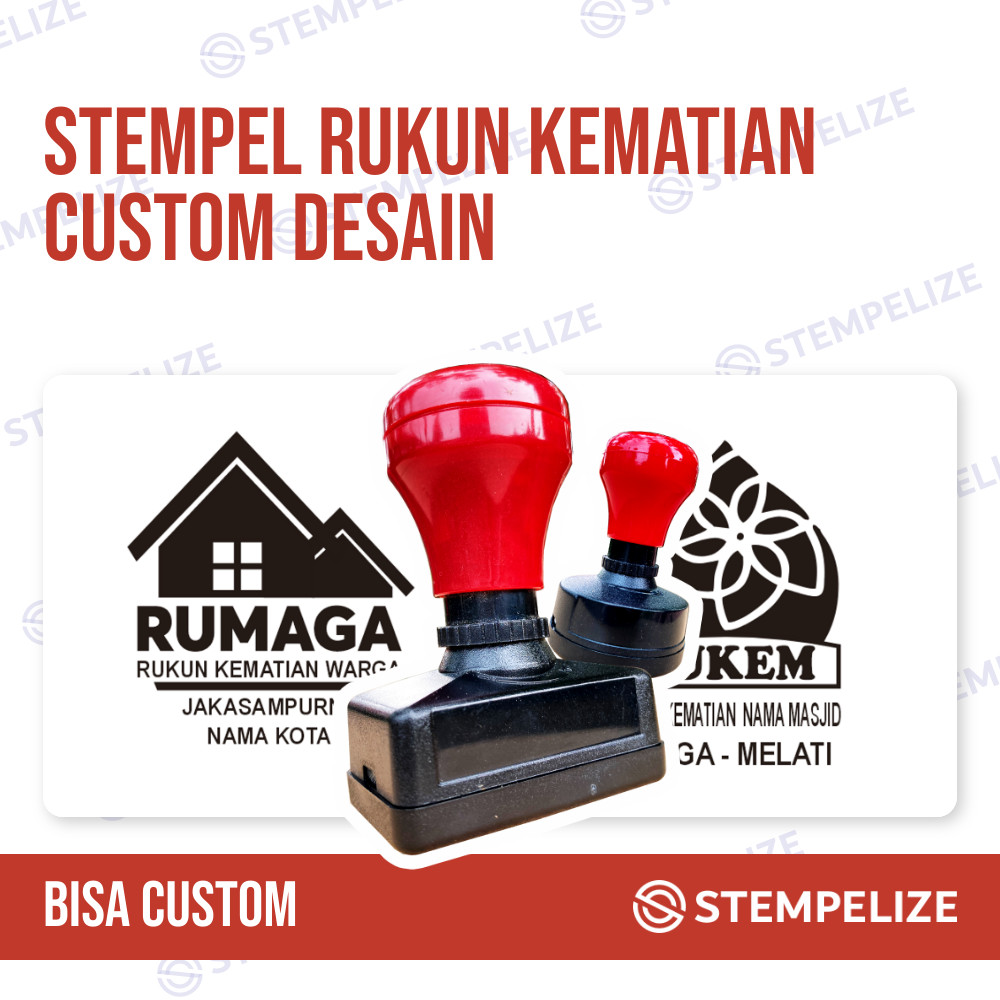 Jual Stempel Rukun Kematian Custom Desain | Shopee Indonesia