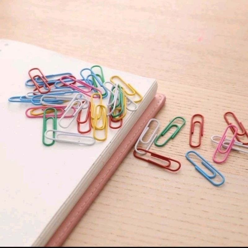 Jual Paper clip warna warni 1pcs | Shopee Indonesia