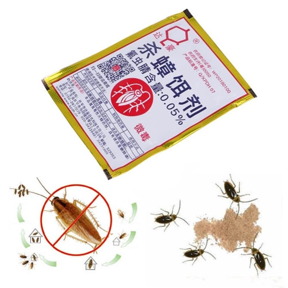 Jual BQS Racun Pembasmi Kecoa Racun Pembunuh Kecoa Merk Miezhangqing ...