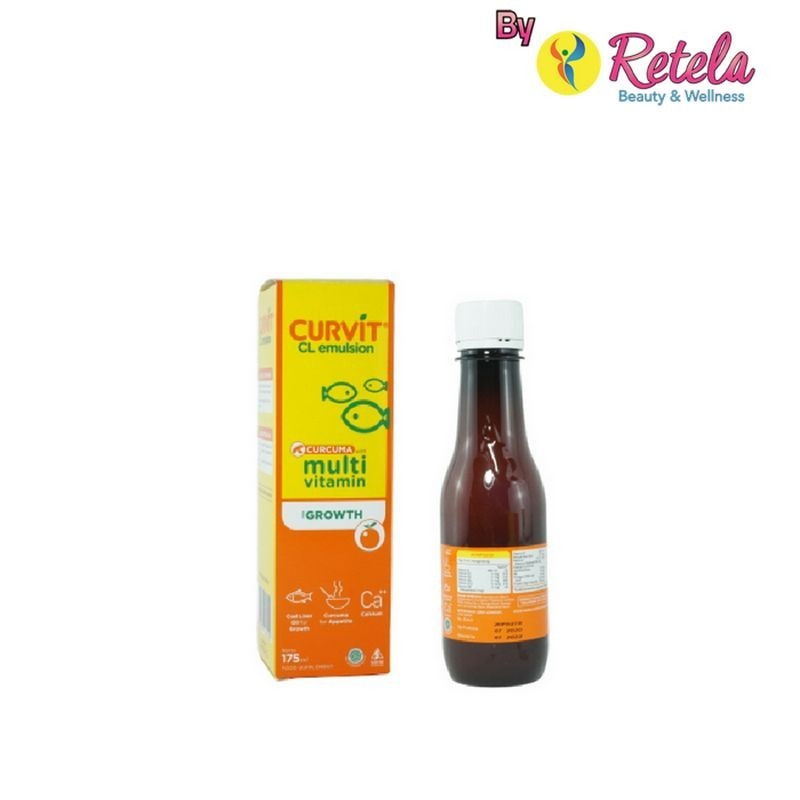 Jual CURVIT CL EMULSION 175ML / MULTIVITAMIN | Shopee Indonesia