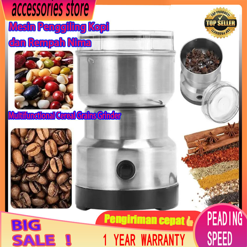 Jual Penggiling Elektrik / 400ML Penggiling Biji Kopi dan Bumbu Dapur ...