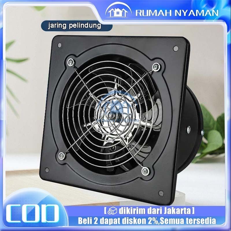 Jual Exhaust Fan Dinding 4Inch/6Inch Kipas Exhaust Ventilasi Dinding ...