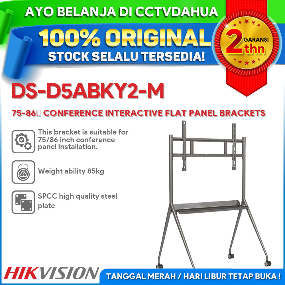 Jual HIKVISION DS-D5ABKY2-M 75-86″ CONFERENCE INTERACTIVE FLAT PANEL ...
