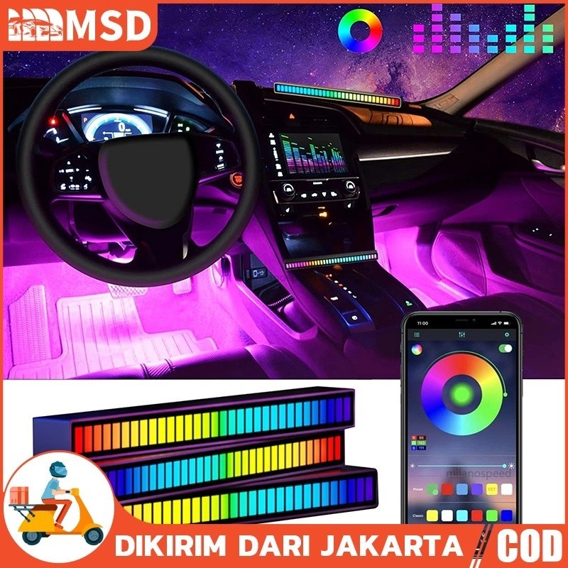 Jual Lampu LED RGB Bar Strip Spectrum Audio Indicator Music Sound ...