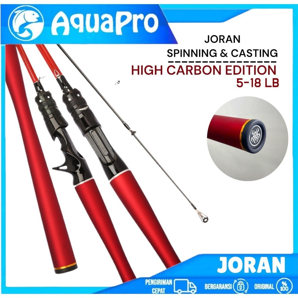 Jual Joran Pancing Spinning & Casting 5-18lb Lure 10-30g Maxdrag 20KG Joran Sambung 2 Bagian ...