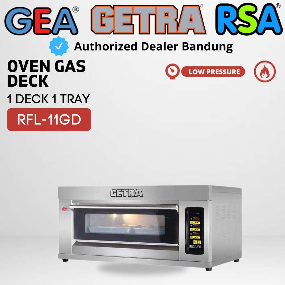 Jual Oven Gas GETRA RFL-11GD Oven 1 Deck 1 Tray Pemanggang Kue Roti RFL ...