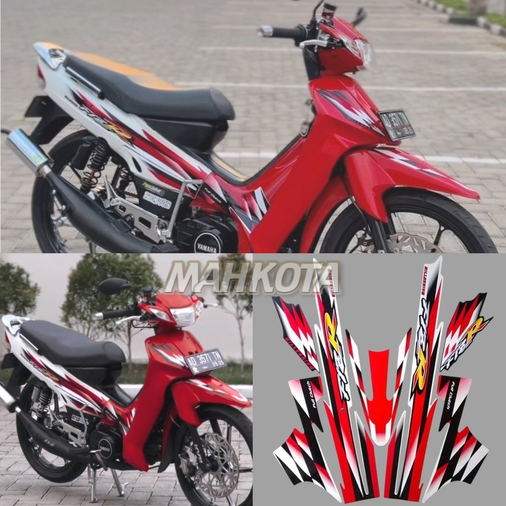 Jual Striping Stiker Polet Sepeda Motor List yamaha fizr f1zr fiz r ...