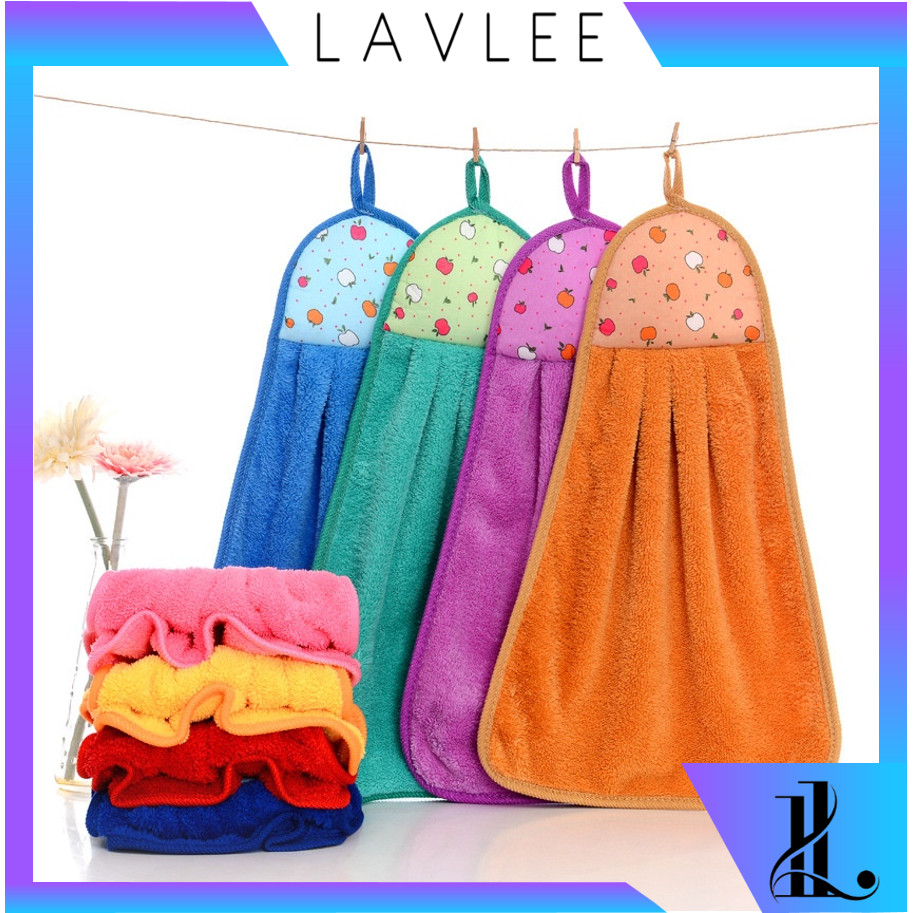 Jual Lavlee - H5419 Kain Lap Tangan / Lap Handuk Tangan Gantung Polos ...