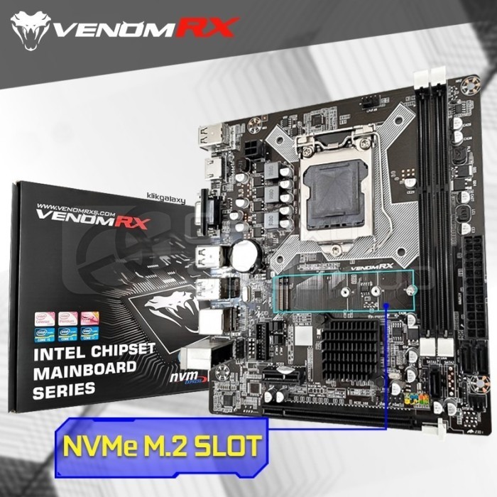 Jual Mainboard VenomRX H81 LGA 1150 NVME Gen 4-5 | Shopee Indonesia