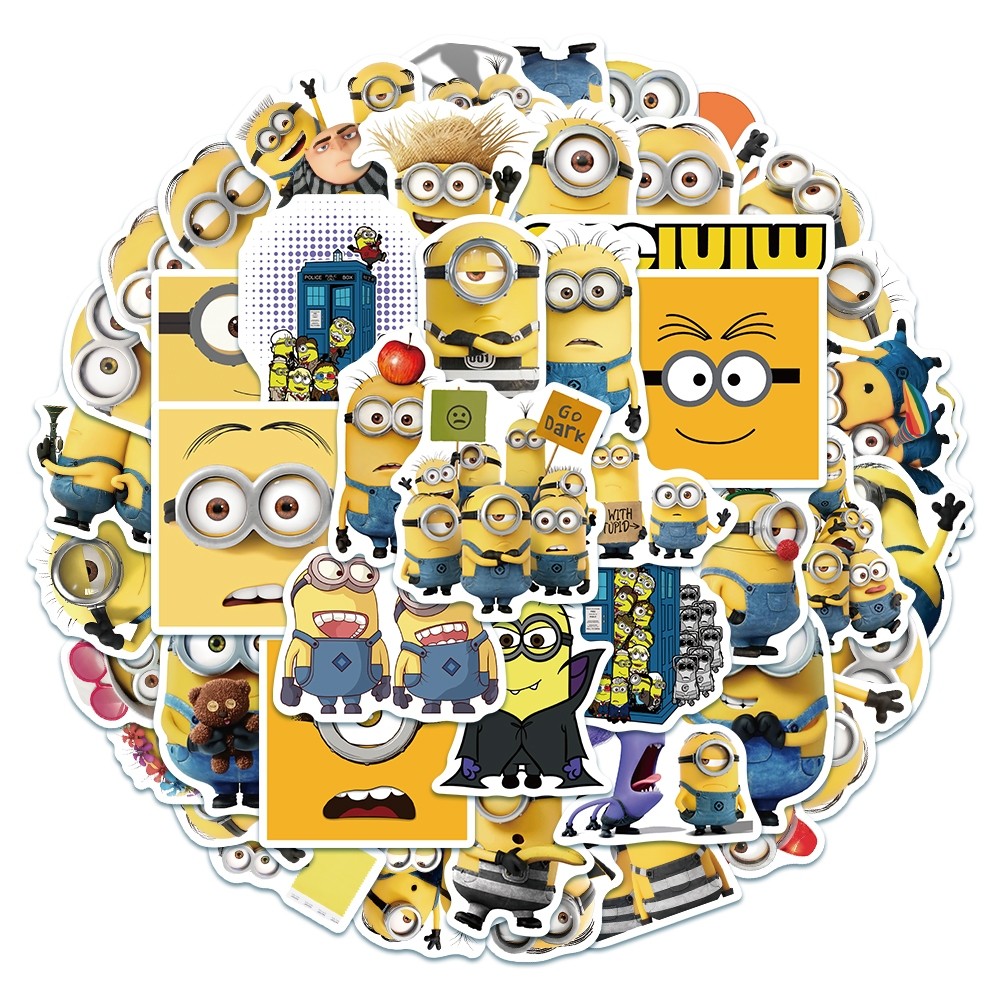 Jual Stiker Kartun MINION Pack Sticker Pack minion | Shopee Indonesia
