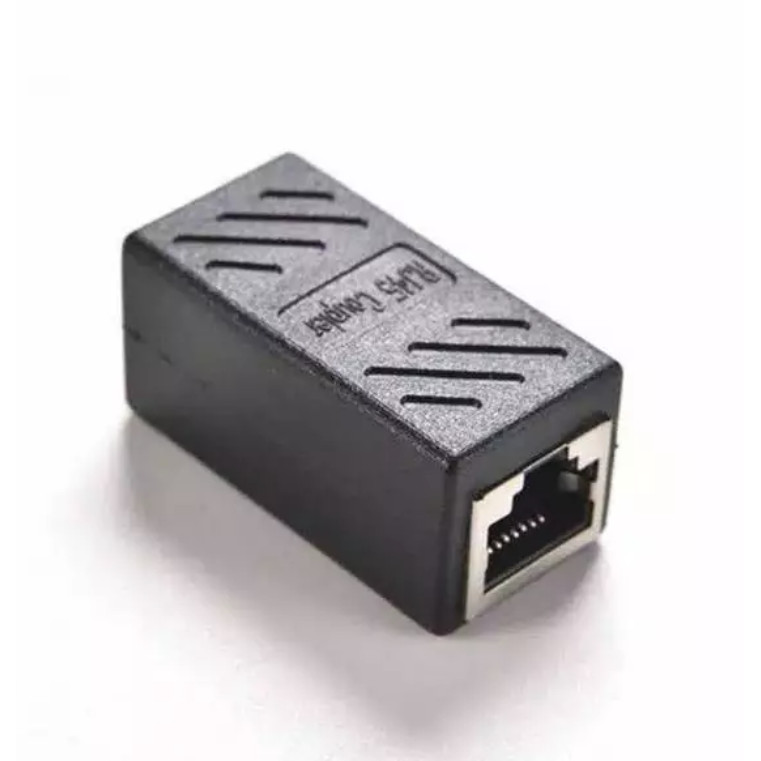 Jual RJ45 Female to Female Network LAN Extension Adapter Connector ...