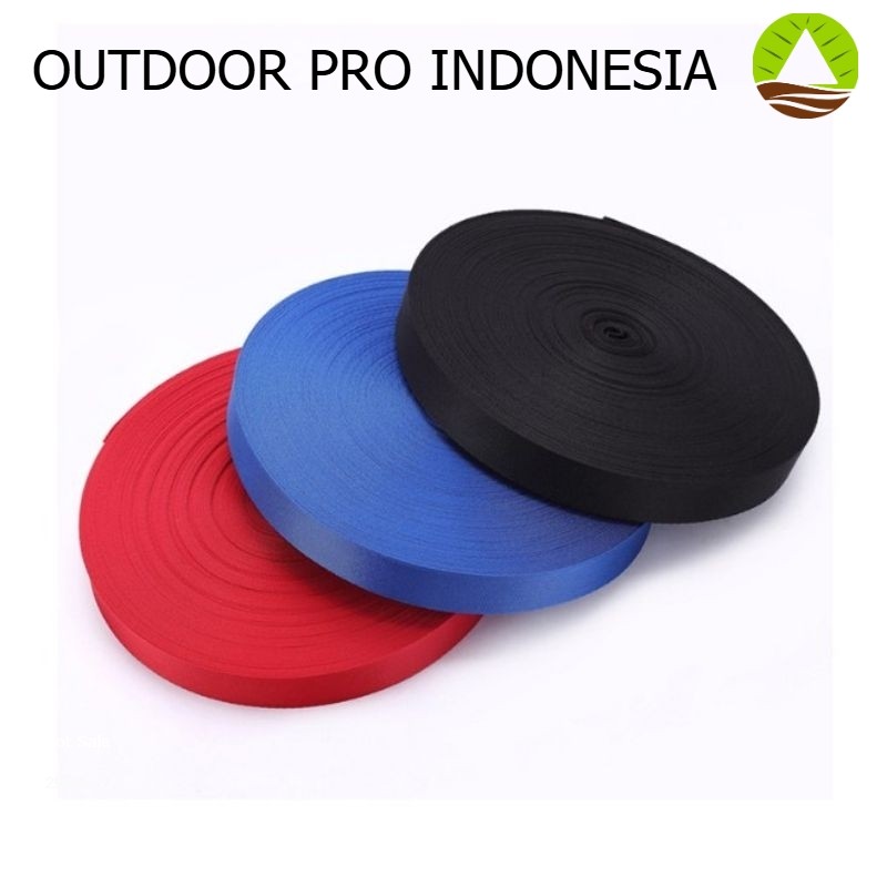 Jual PERMETER TALI WEBBING TUBULAR 2.5CM OUTDOOR / TALI WEBBING HAMMOCK ...