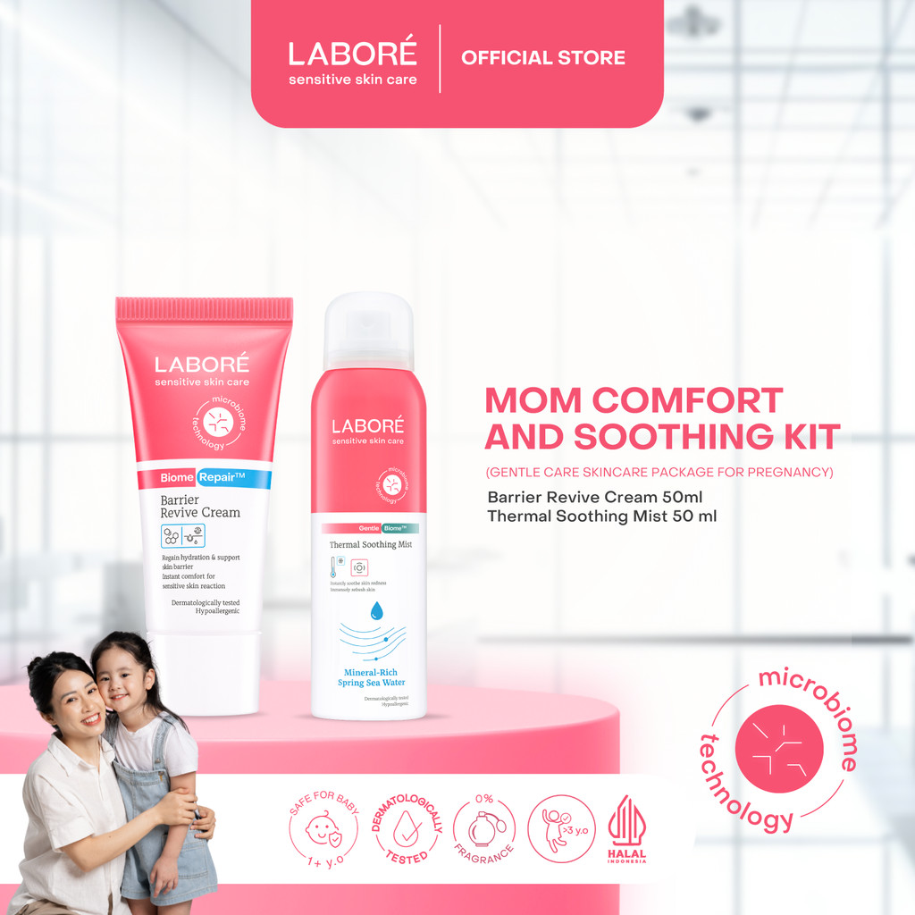 Jual Labore Mom Comfort and Soothing Kit - Paket Skincare Ibu Hamil ...