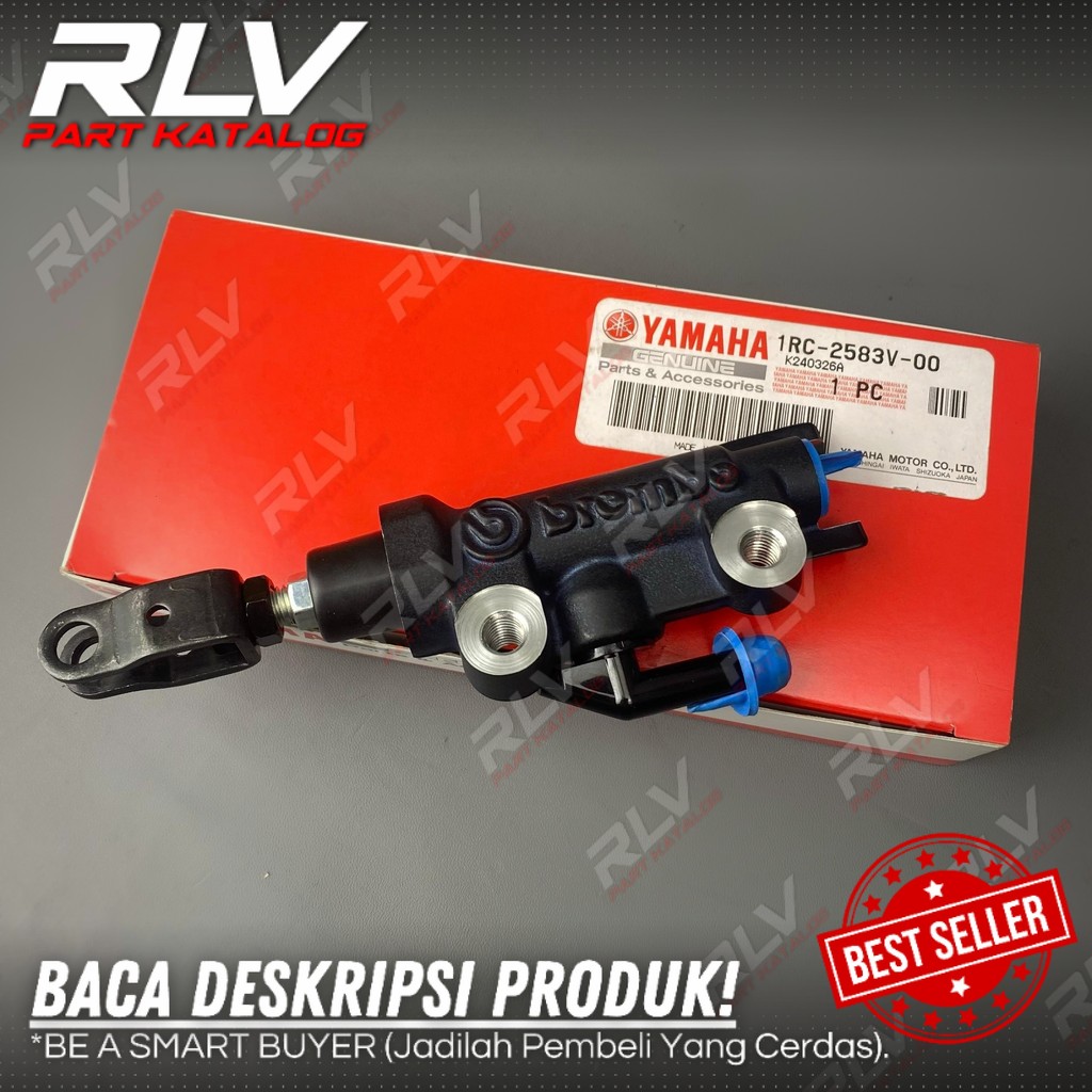 Jual MASTER REM BREMBO BELAKANG OEM YAMAHA R1 YAMAHA R6 ORIGINAL ...