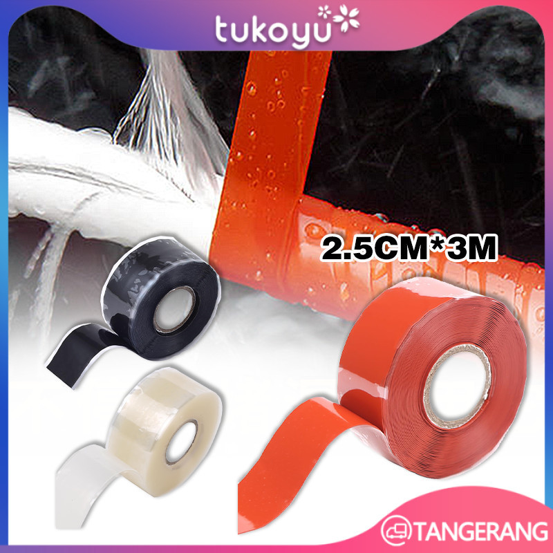Jual 3 Meter Lakban Pipa Anti Bocor Waterproof Isolasi Pipa Ledeng ...