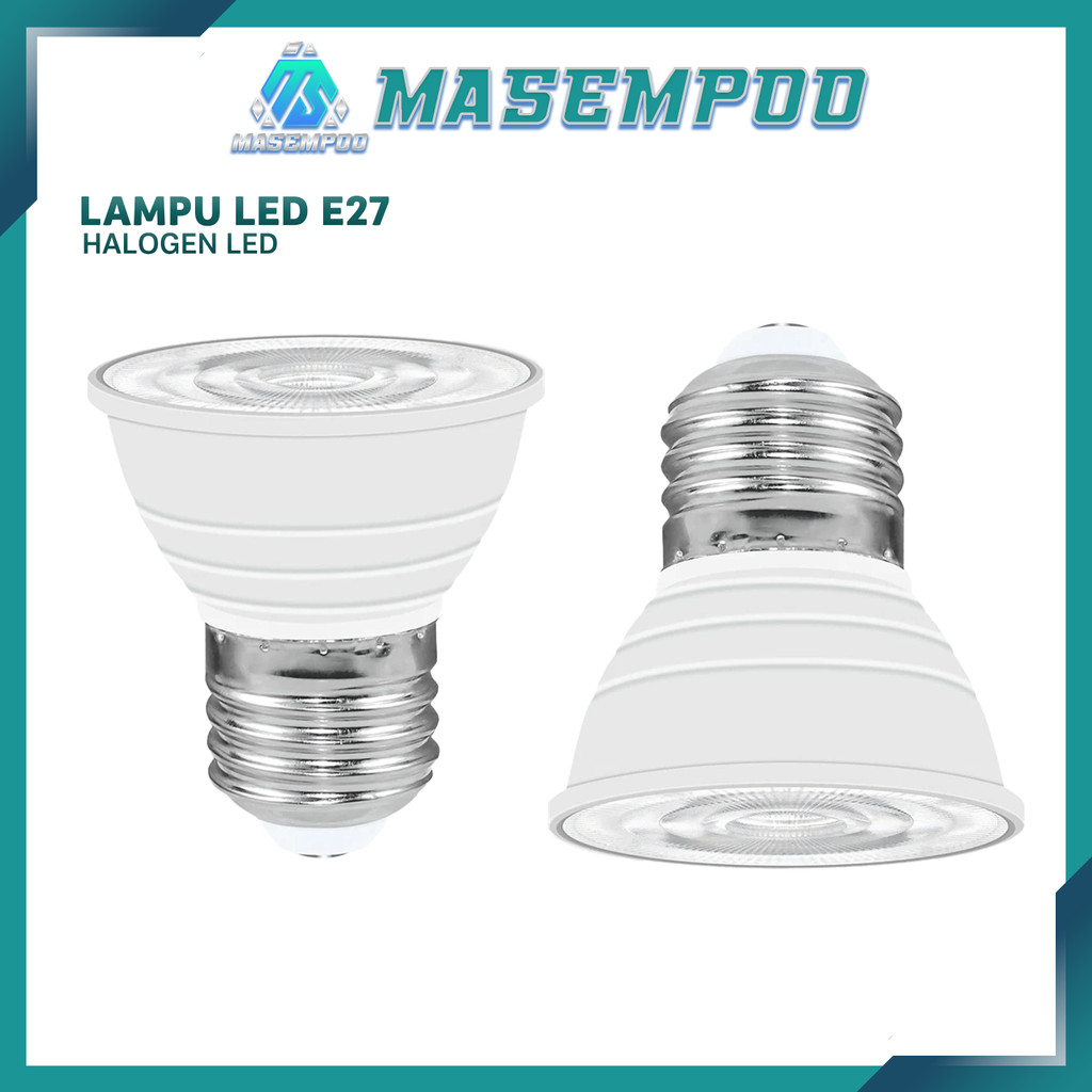 Jual SPOTLIGHT Lampu SOROT Halogen led 7watt 7w spot E27 sorot 7watt cob E27 | Shopee Indonesia