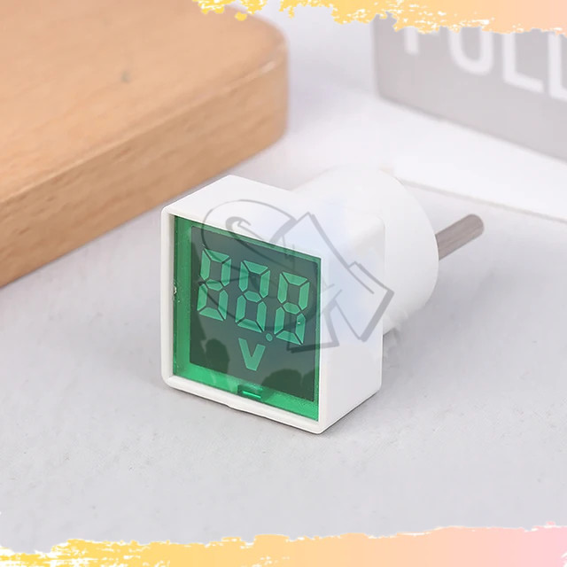 Jual SA - SDHI Alat Pengukur Listrik Voltmeter Digital Display Plug EU ...