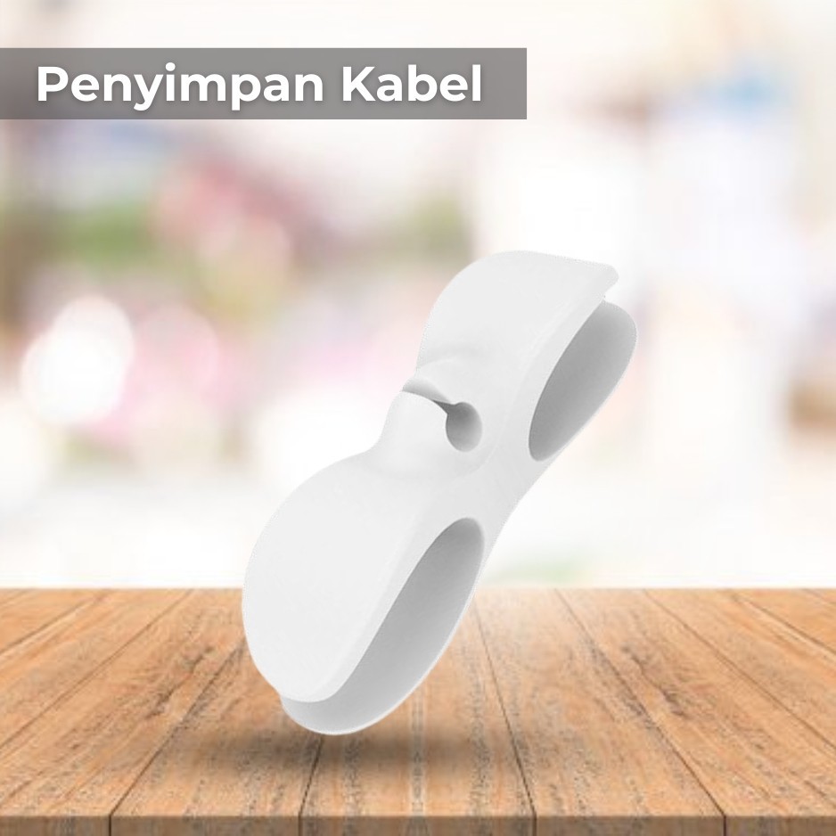 Jual Pelindung Perapih Penggulung Kabel Klip Organizer Model PIta ...