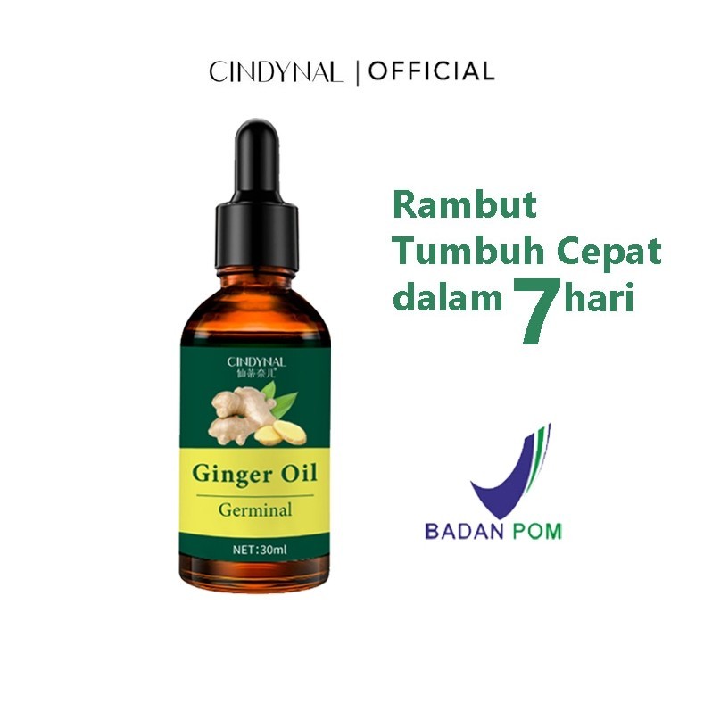 Jual CINDYNAL Ginger Oil Germinal 7 Days Minyak Penumbuh Rambut 30ml ...